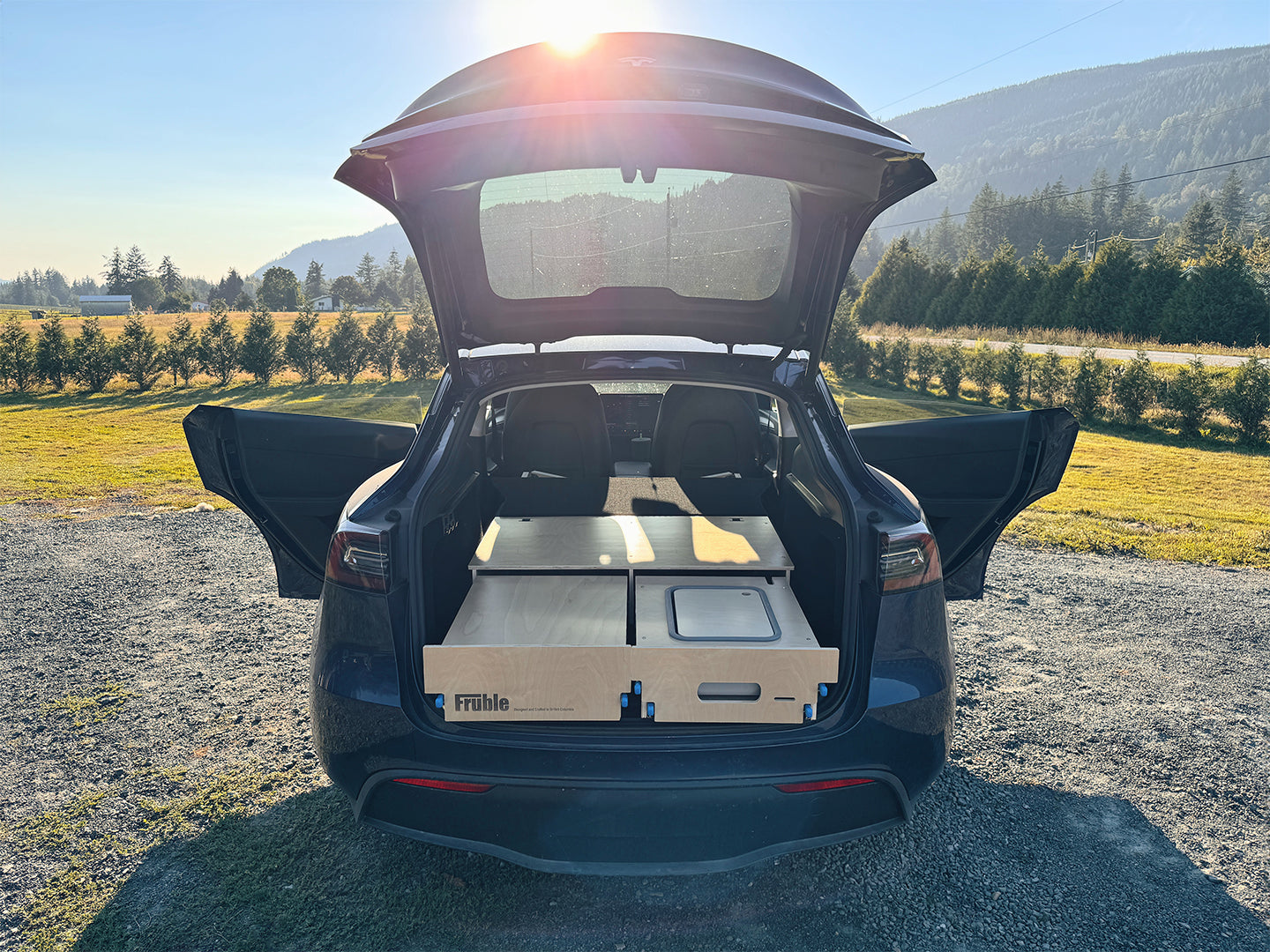 Tesla Model Y Camper Kit Original | Complete Kitchen Setup – Fruble