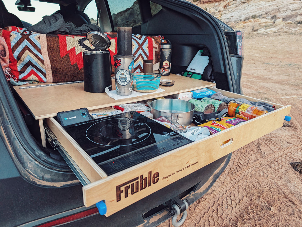 Tesla Model Y Camper Kit Lite | Compact Camping System – Fruble