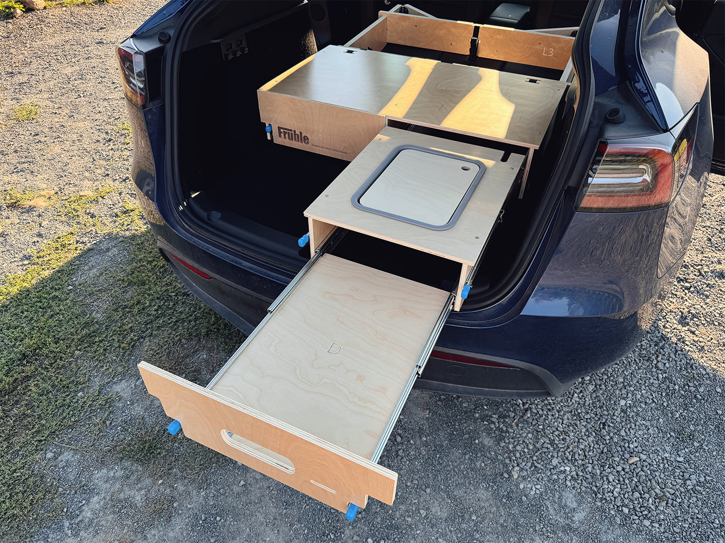 Tesla Model Y Camper Kit Original | Complete Kitchen Setup – Fruble
